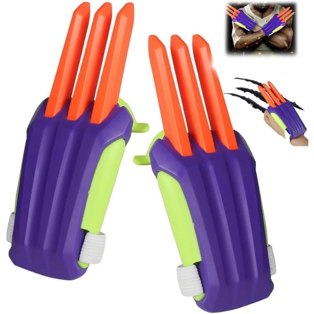 Funny Plastic Carrot Knife Toy Unique Carrot Telescopic Claw Toy ...