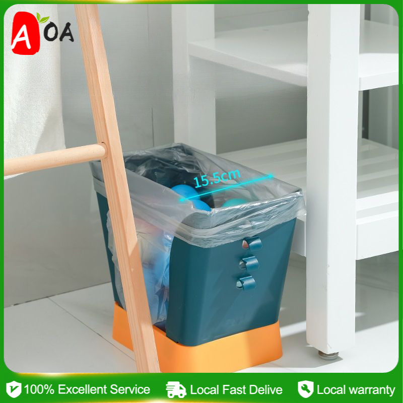 Household Adjustable Size Expansion Trash Cans Do Not Pick Up Bags and ...