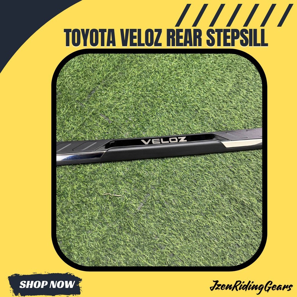 Toyota Veloz rear stepsill protection | Shopee Malaysia
