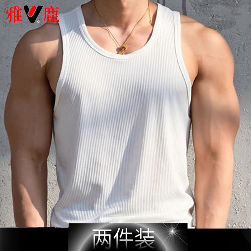 50 million+People Collection Garage American Vest Trendy Thick Threaded ...