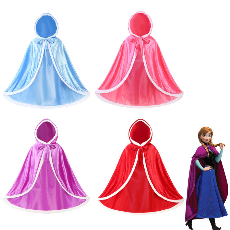 Children Christmas 2.24 Cloak Princess Elsa Costume Shawl Shawl Elsa ...