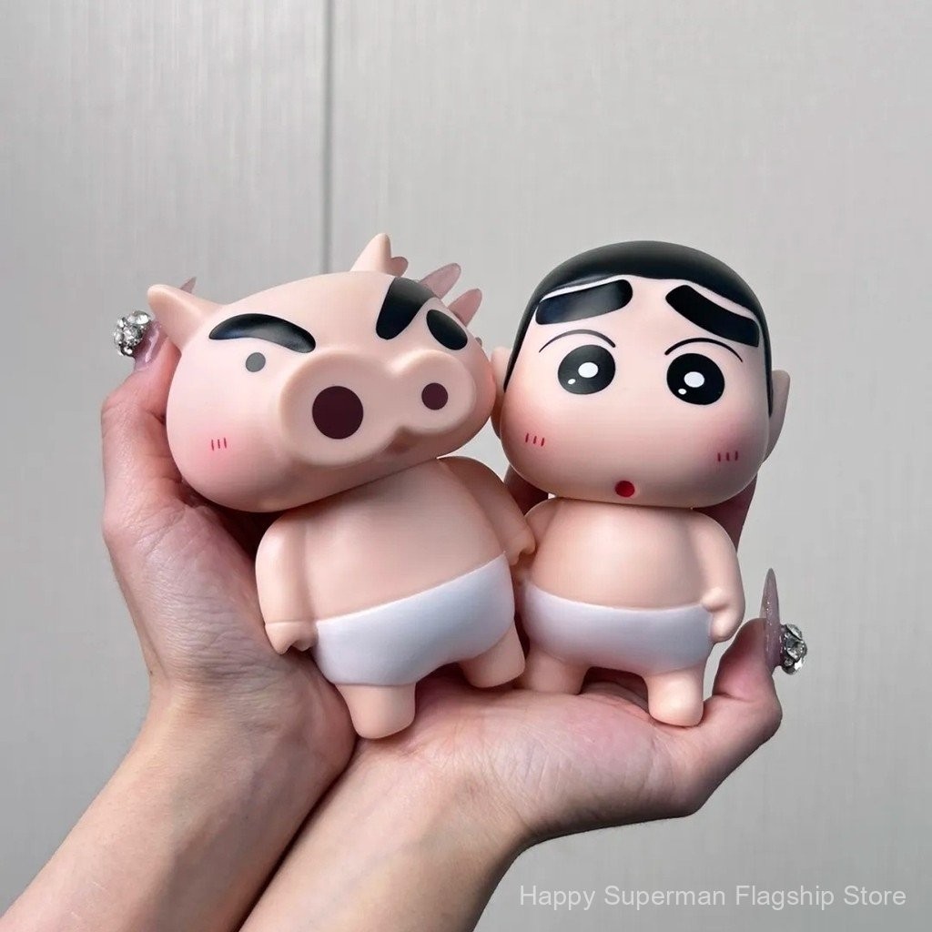 Crayon Shin-Chan Who Don't Wear Clothes Hand-Made Doll Fun Light ...