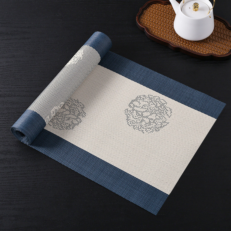 Tea Table Cloth Chinese Style Zen Table Runner Chinese Style Plum ...