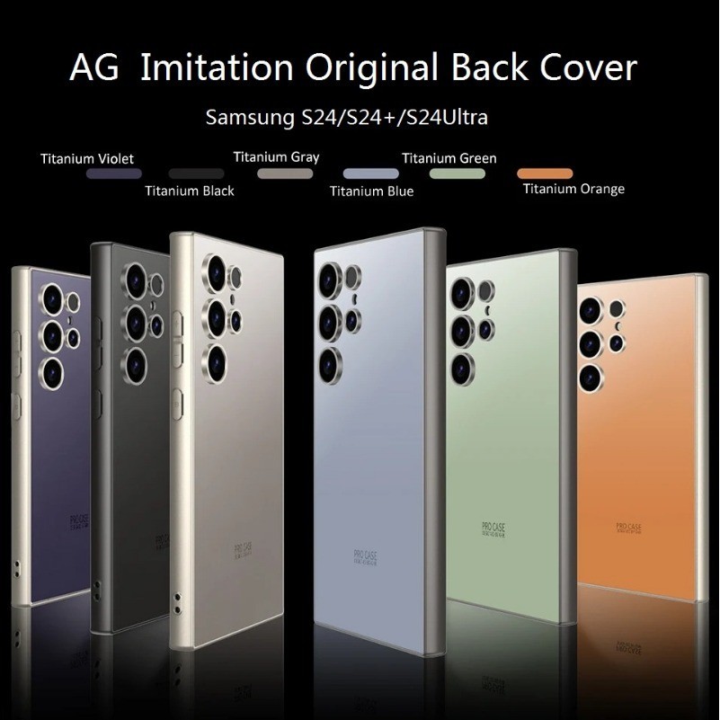 GKK Phone Body Colors Micro Matte AG Case For Samsung Galaxy S24 Ultra ...