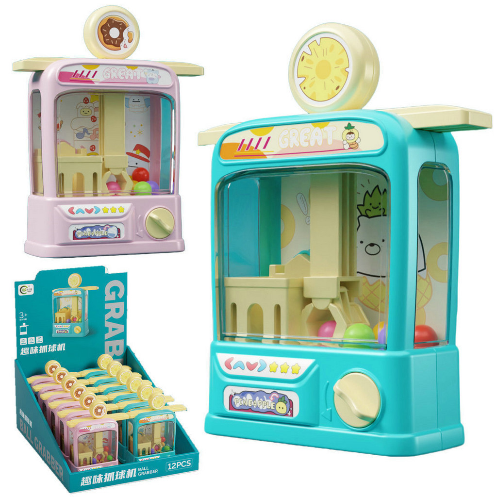 Children's Mini Claw Machine Ball Catcher Toy Ball Grabber Machine ...