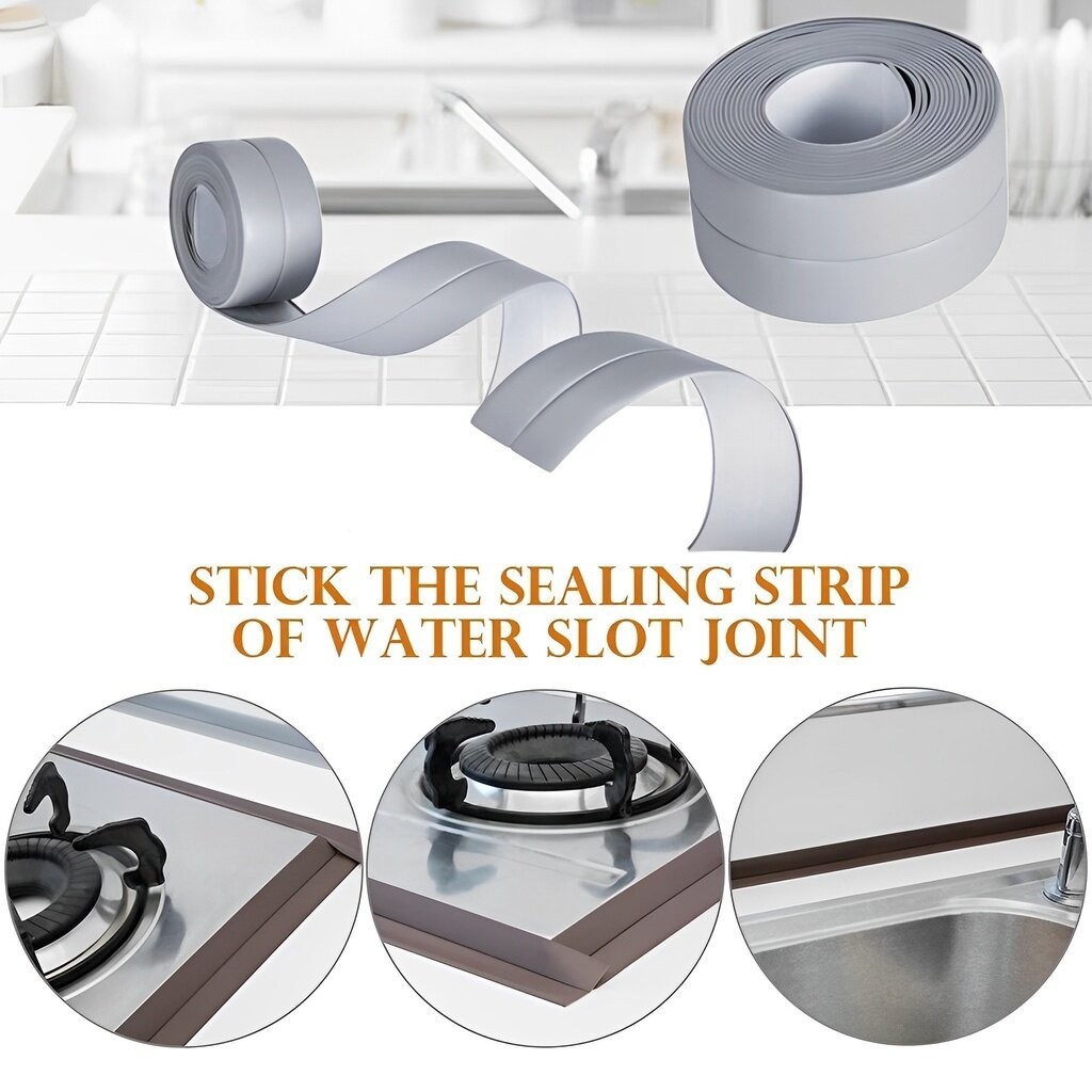 Kitchen Sink Washing Basin Self-Adhesive Waterproof Adhesive Tape ...