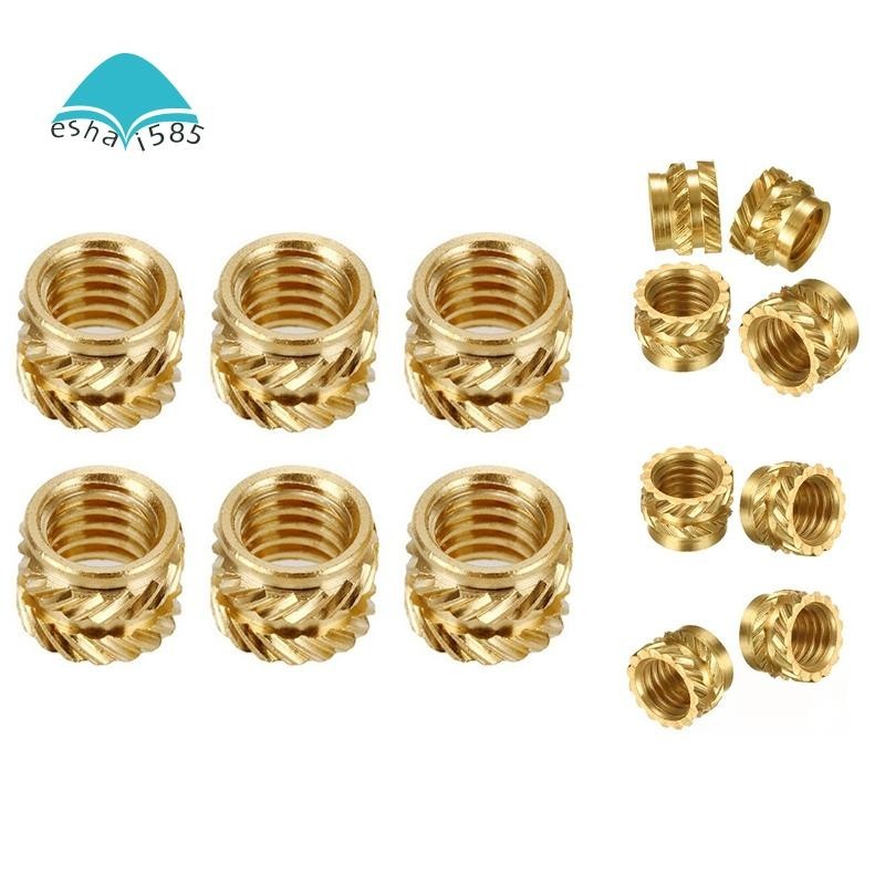 50Pcs 3D Printing Model Insert Nut, Knurled Brass Nut, Injection ...