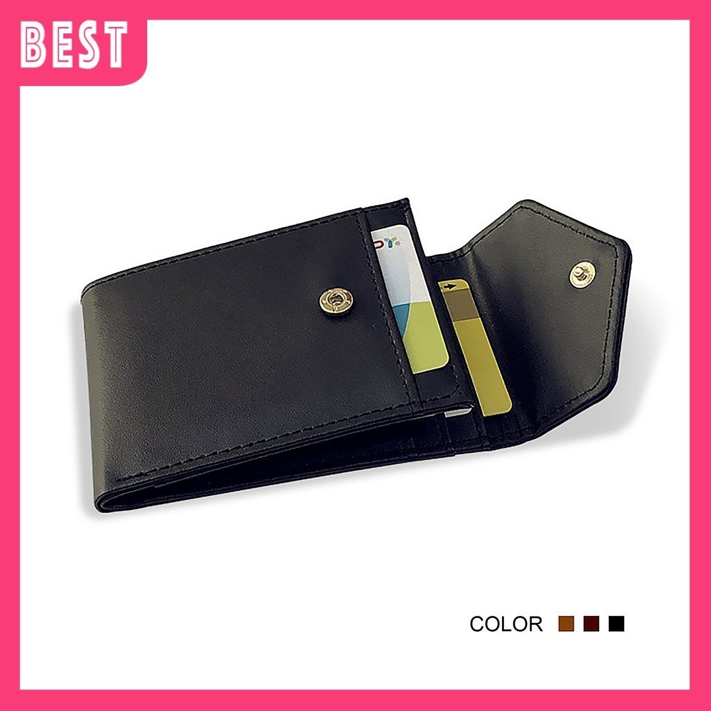 B191 Men's Short Wallet Dompet Lelaki pendek beg duit Card Holder ...