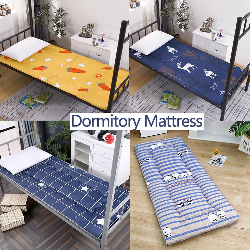 90x190cm Dormitory Mattress Foldable Student Single Bed Protection Pad ...