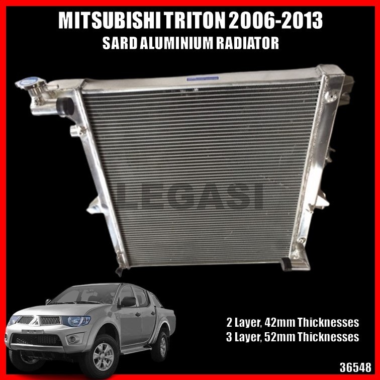 Mitsubishi Triton 2006-2013 SARD Aluminium Radiator | Shopee Malaysia