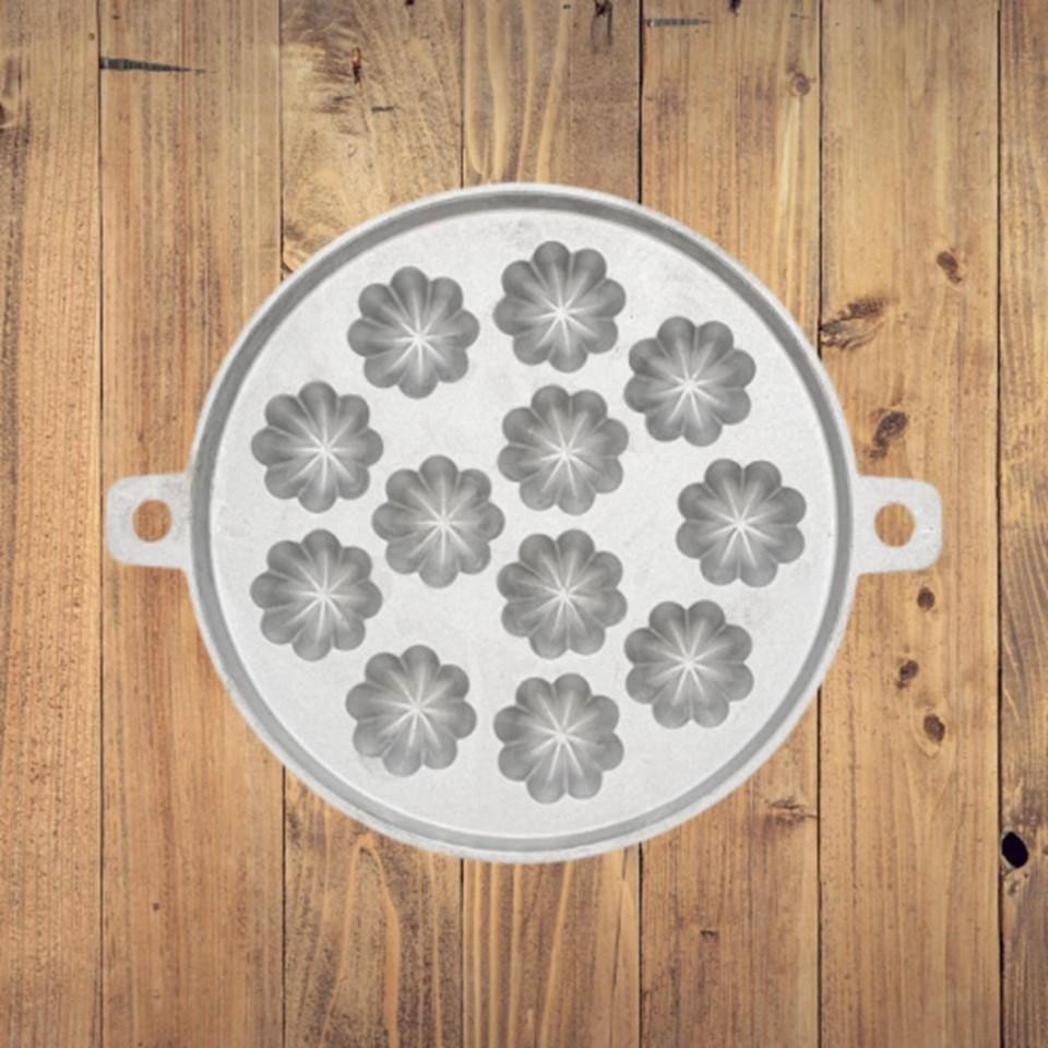 Hari raya Acuan Kuih Bahulu Kuih Bahulu Mould Cook 12 Pieces At A Time ...