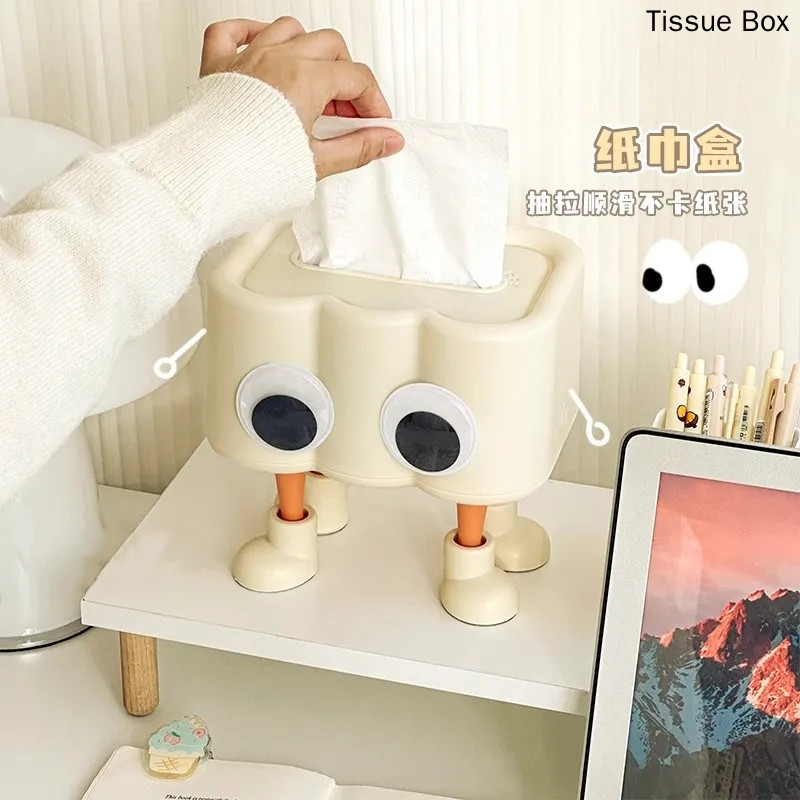 Creative Big Eyes Tissue Box Living Room Coffee Table Table Spring ...