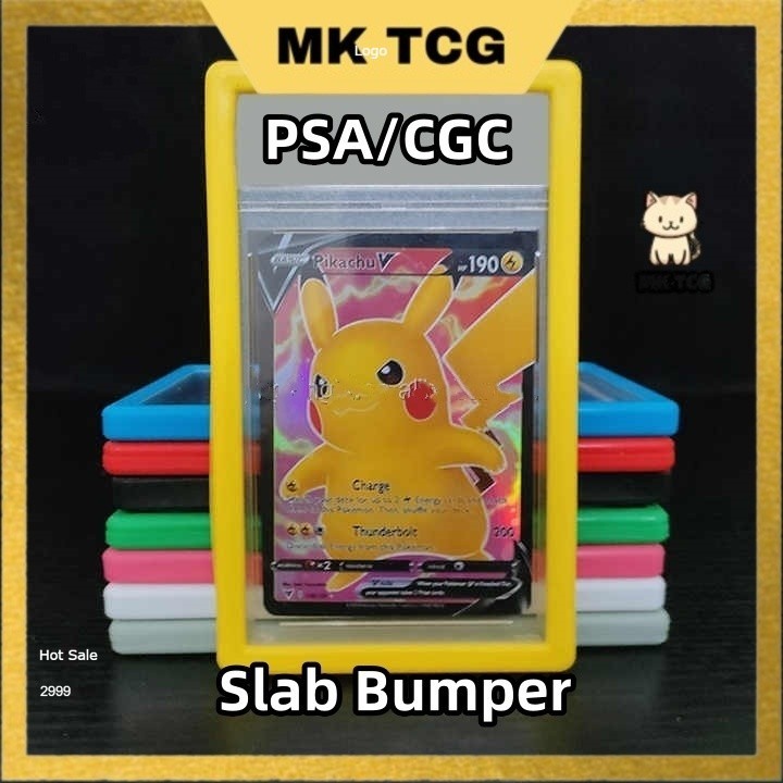 Mk Tcg Pokemon Card PSA Silicone Slab Protector PSA Graded Guard ...