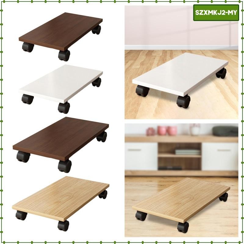 [szxmkj2] Mobile Stand Wooden Office Computer Mainframe Bracket for ...