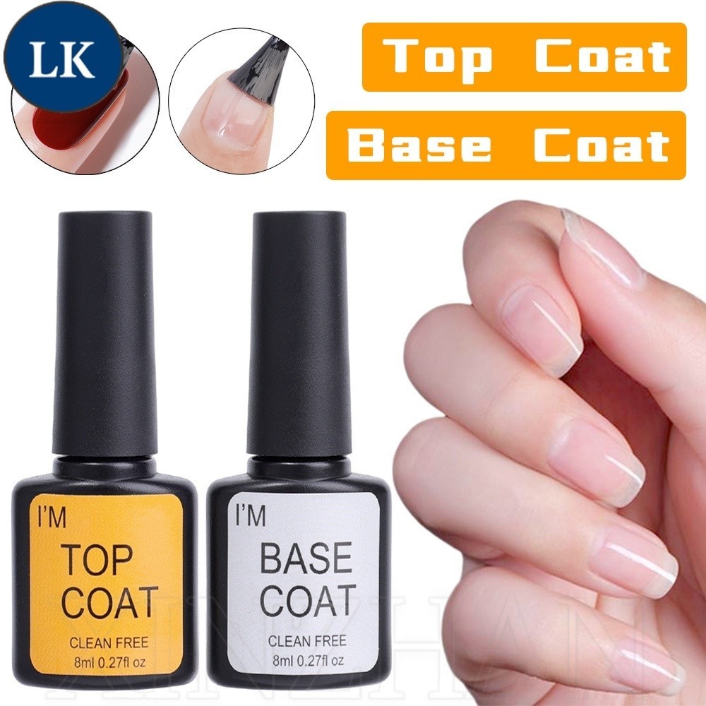 LK DIY Manicure Nail Art Accessories / Transparent Bright Nail Seal ...