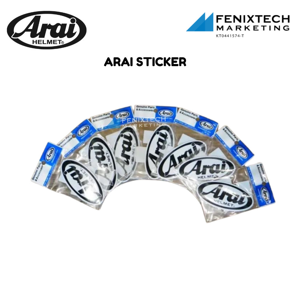 Arai Helmet sticker 100% original | Shopee Malaysia