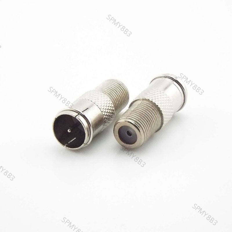 RF F Female Head Socket Connector Male To Female M/F Adapter Cable ...