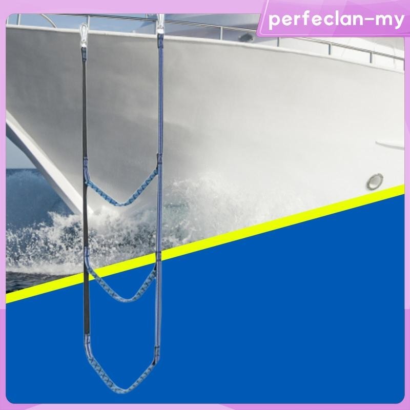 [PerfeclanMY] Nylon Inflatable Boat Rib Boarding Ladder W/ Hooks Swim ...