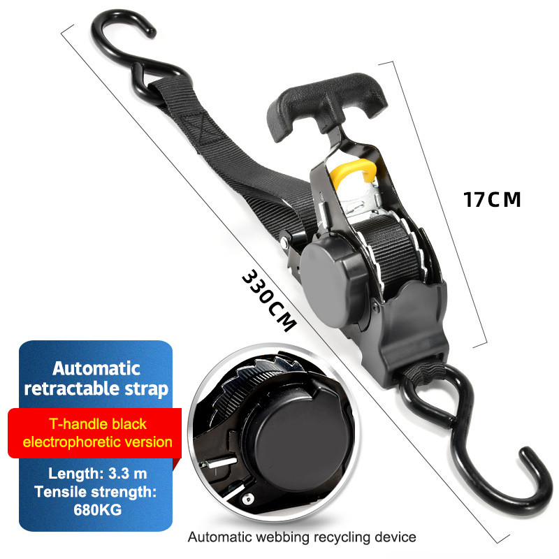 SUM Retractable Auto Ratchet Strap Automatic Shrink Bundle Tape ...