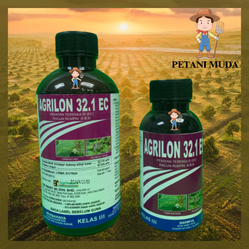 [ORIGINAL] 500ML 1L AGRILON AGR (Same Garlon /Kenlon /Ranger/Tri Ester ...
