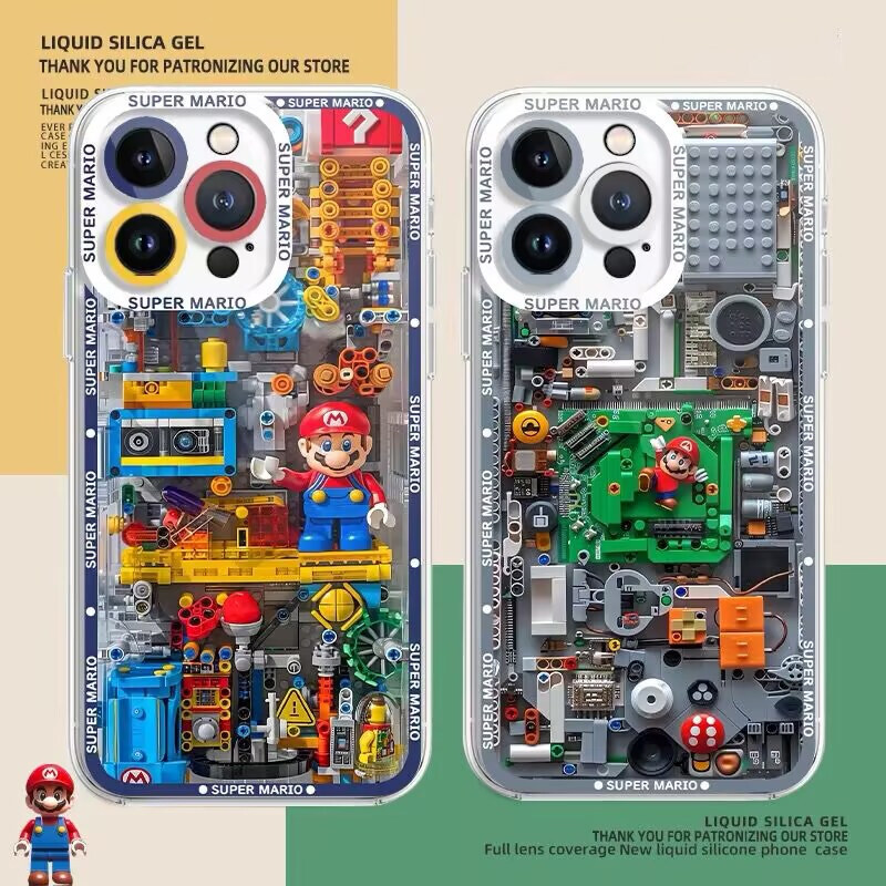 Super Mario Bros Game Phone Case For Oppo Reno 11f 12f 9 10 11 12 Pro