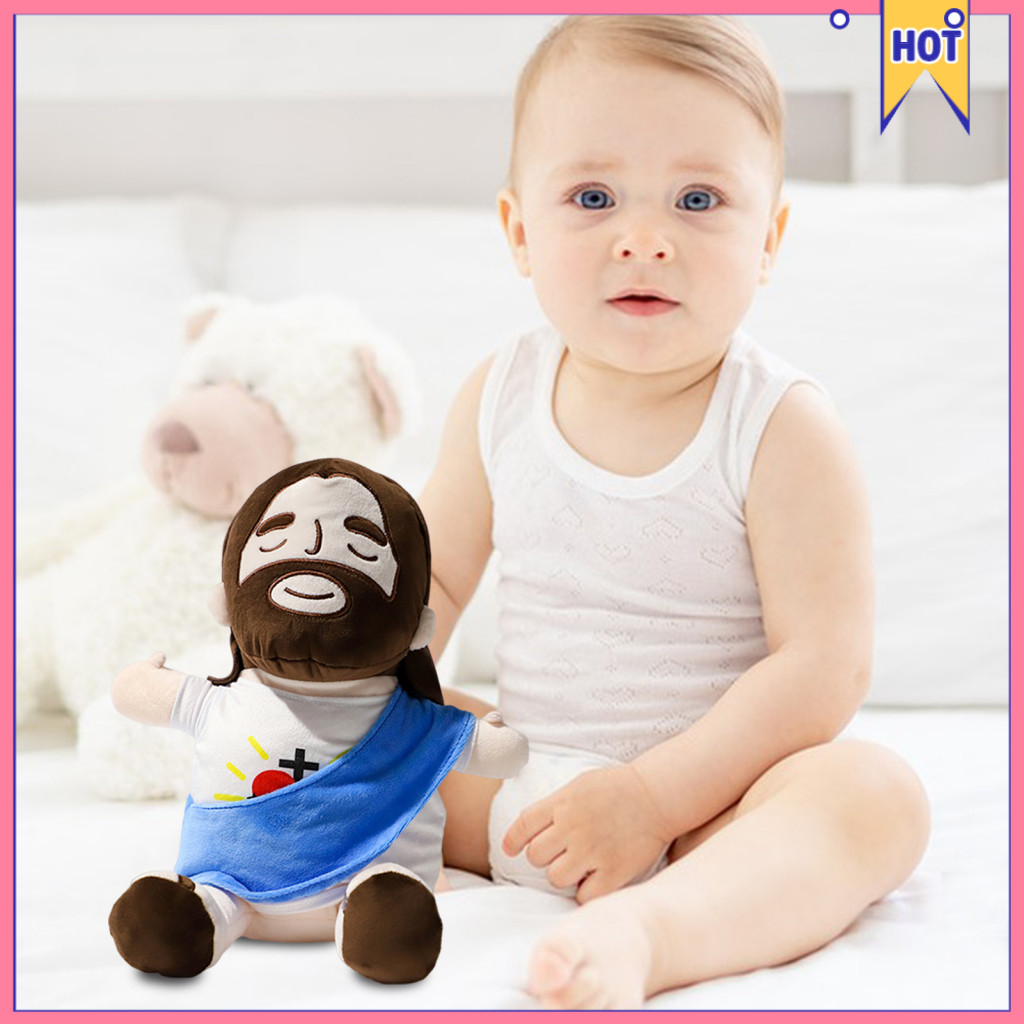 Wandereve| Snuggly Jesus Plush Sweet Dreams Jesus Toy Jesus Plush Toy ...