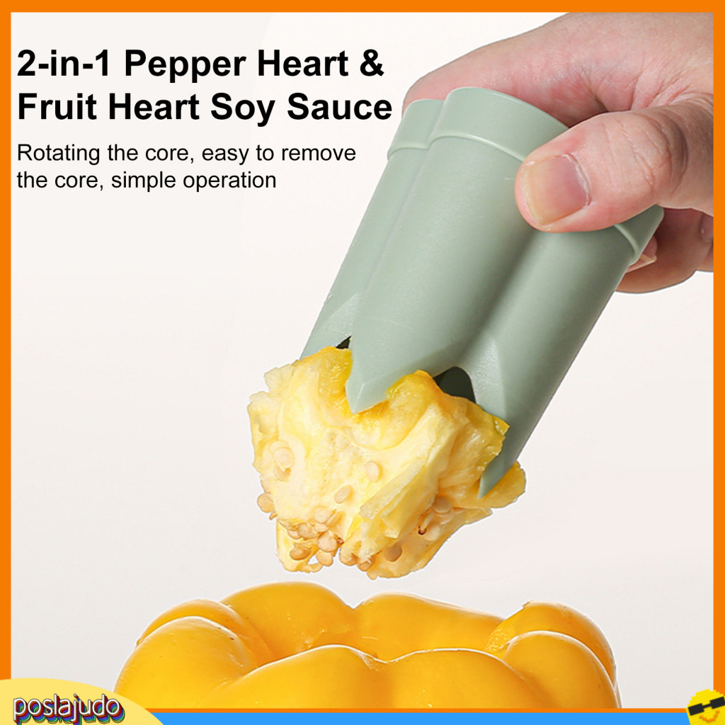 [poslajudo] Streamlined Pepper Preparation Kitchen Pepper Coring Tool 2 ...