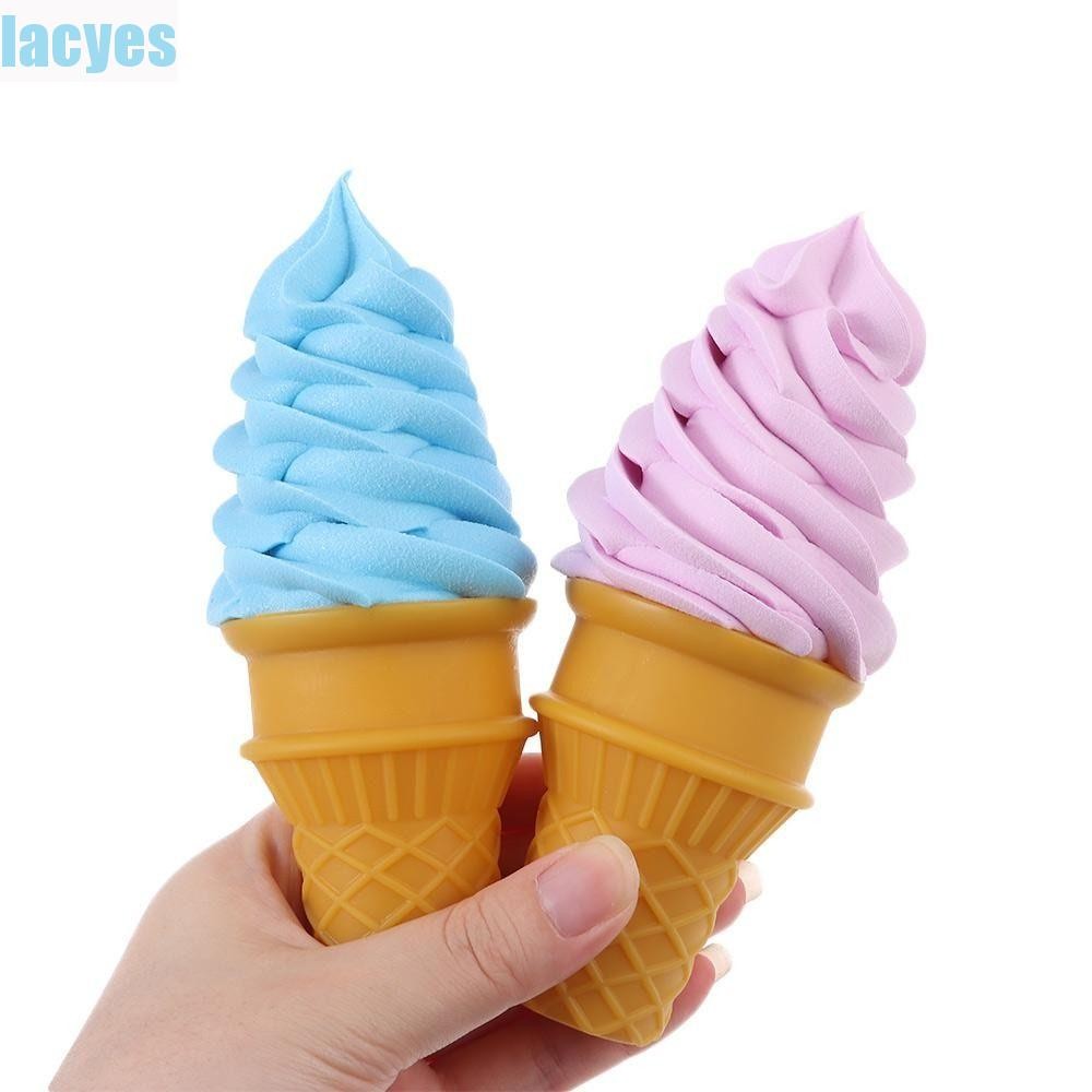 LACYES Simulation Ice Cream, Realistic Fake Food Ice Cream Model, Shop ...
