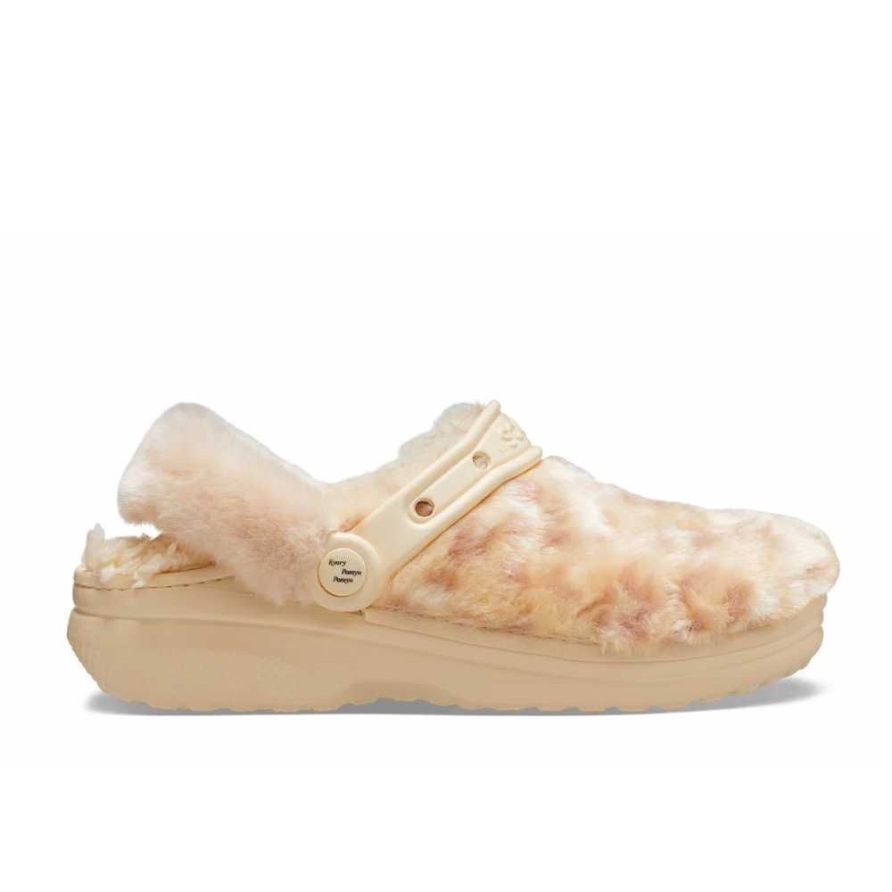 KPP × Crocs Fur Sure Clog Beige Unused | Shopee Malaysia
