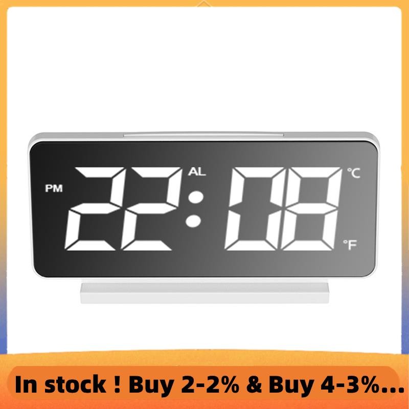 LED Digital Alarm Clock,Large Number,Bold Digit,Snooze,Adjustable ...