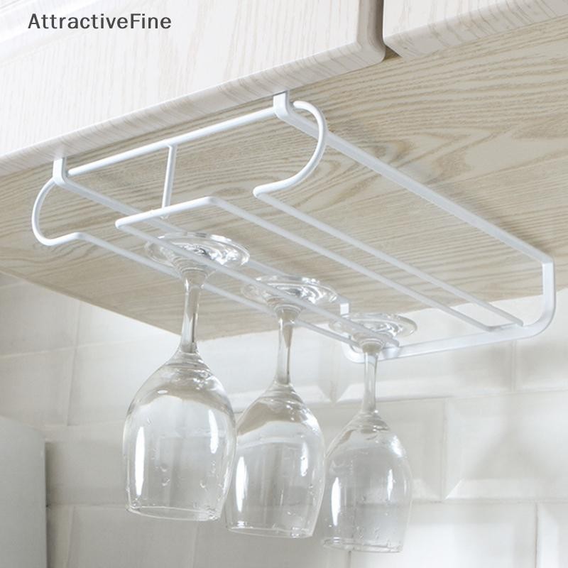 [AttractiveFine] Wine Glass Cup Holder Hanging Bar Hanger Steel Wine ...