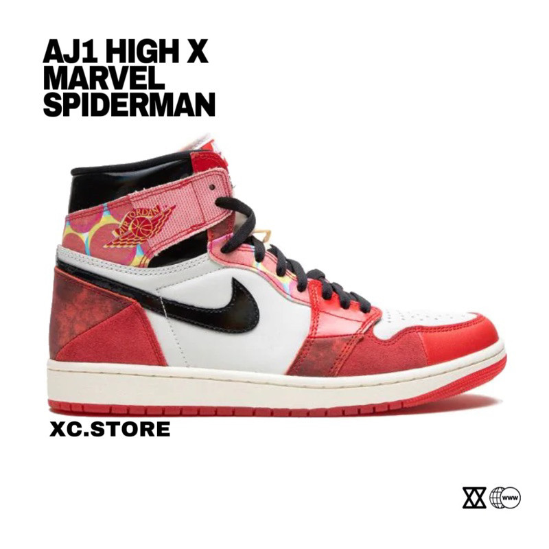 Air Jordan 1 High X Marvel Spiderman "Next Chapter" (ORIGINAL'S QUALITY ...