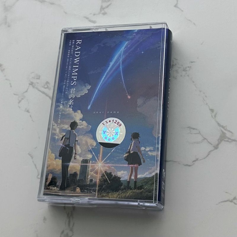 Cassette RADWIMPS Your Name Anime OST tape A0218 In Stock | Shopee Malaysia