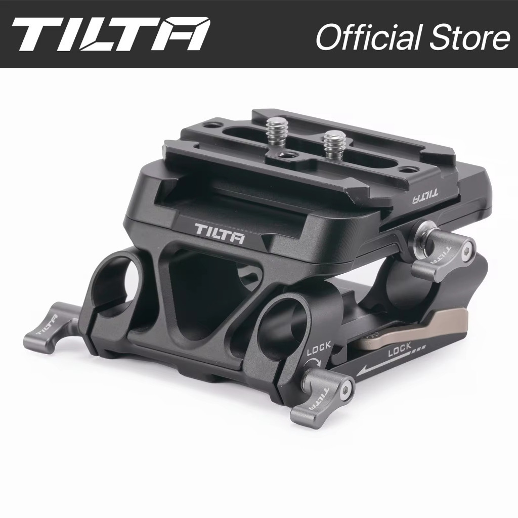 TILTA Shooting Accessories 15mm LWS Arca Manfrotto Dual Baseplate Kit with ARCA Manfrotto Dual ...