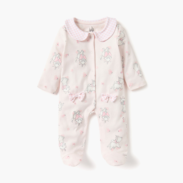 Babyshop Disney Marie Print Closed Feet Sleepsuit with Button Closure | Shopee Malaysia