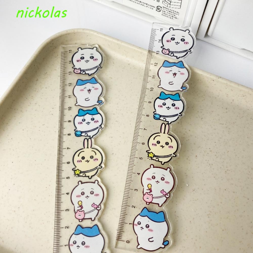 NICKOLAS Gojo Transparent Ruler, Cartoon 15cm Jujutsu Kaisen Straight ...