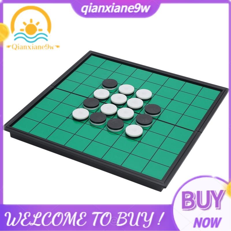 Magnetic Portable Folding Reversi Othello Board Chess Standard ...