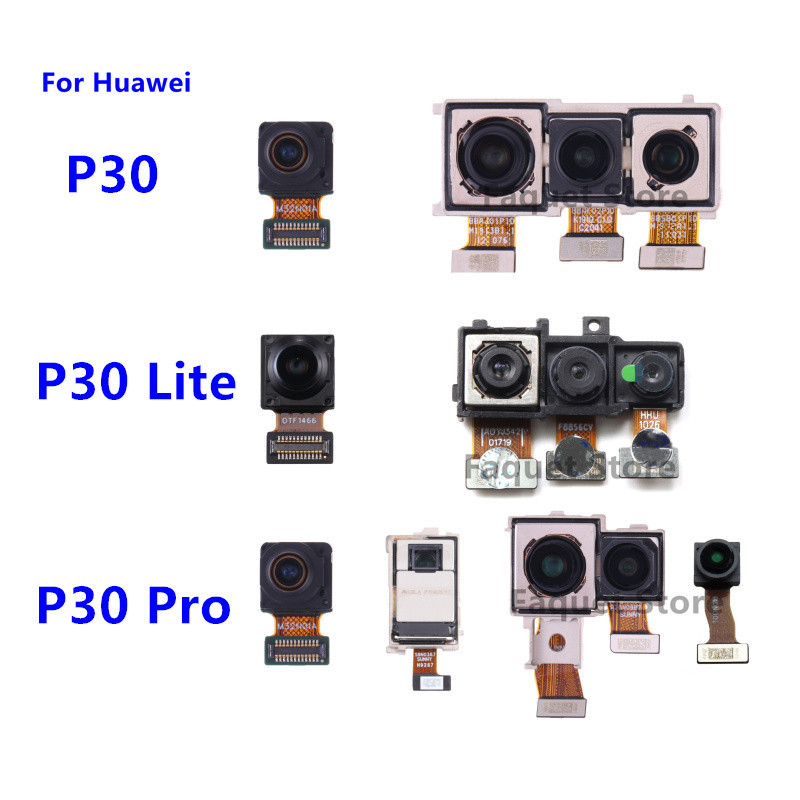 Original Front Back Camera For Huawei P30 Pro Lite Backside Frontal Rear Selfie Small Flex ...