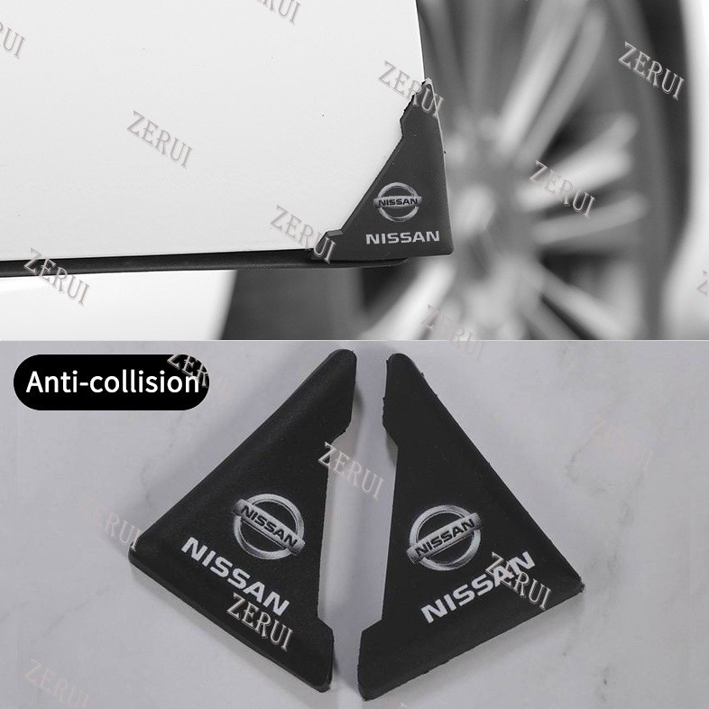ZR For 2 PCS/SET Nissan Anti-collision Sticker Door Corner Protection ...