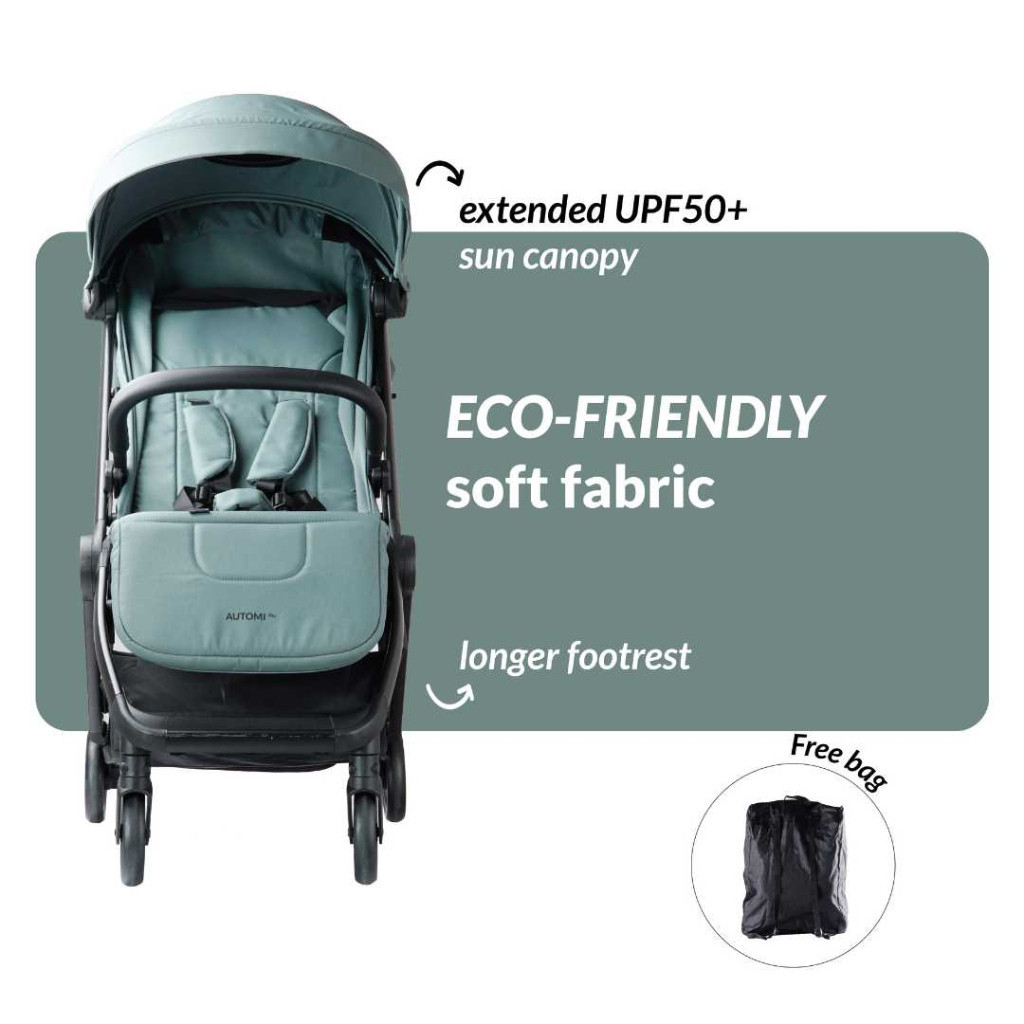 (READY STOCK) Koopers Automi Pro STROLLER | EN1888 Approved | Shopee ...