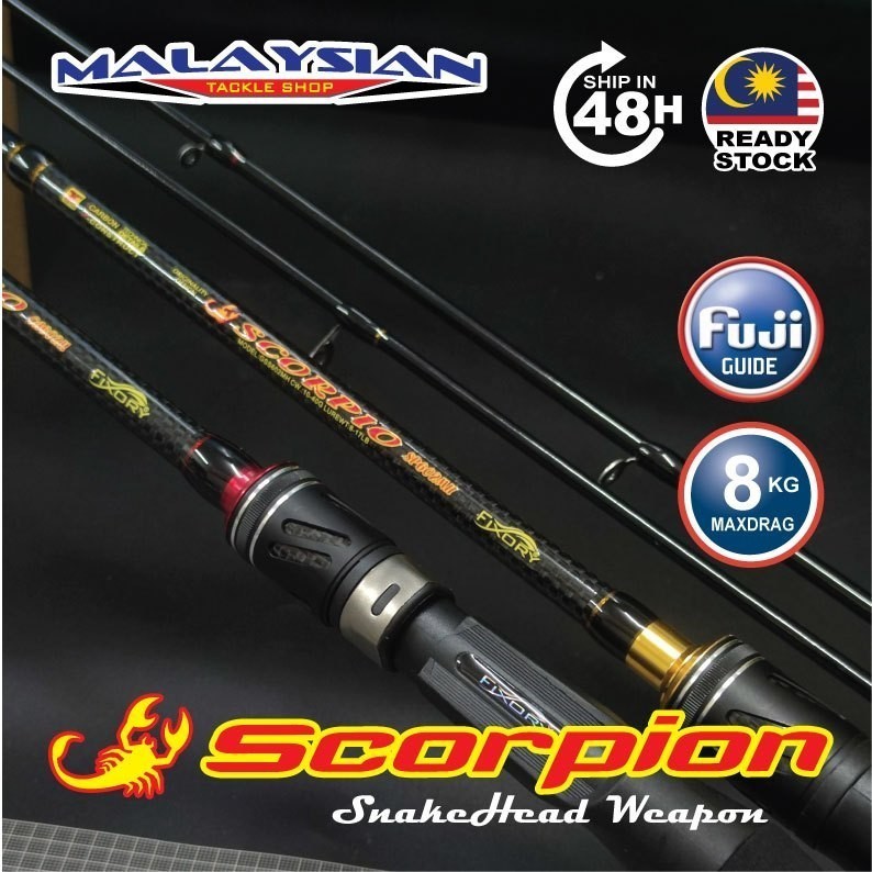 Fixory Scorpio Fishing Rod Fixory Spinning Rod Joran Fixory Joran ...