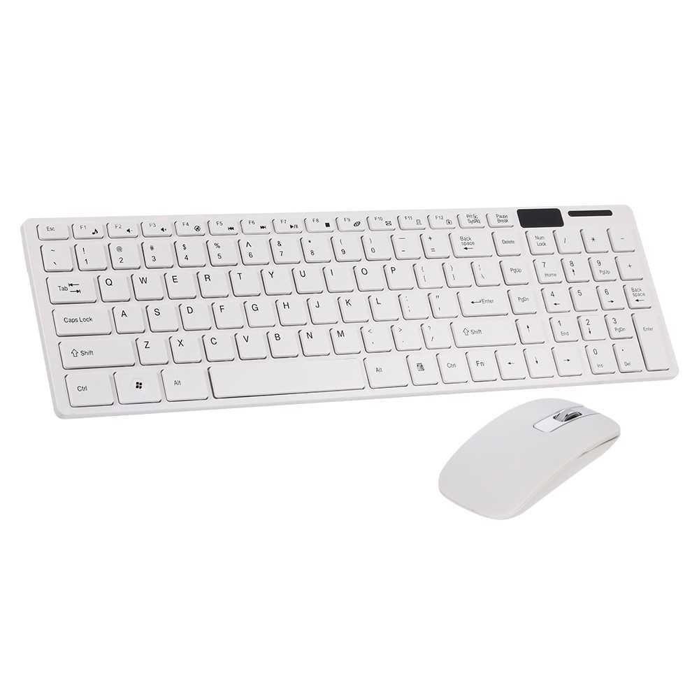 Wireless Keyboard Mouse Combo 2.4GHz Wireless Keyboard 1200DPI Optical ...