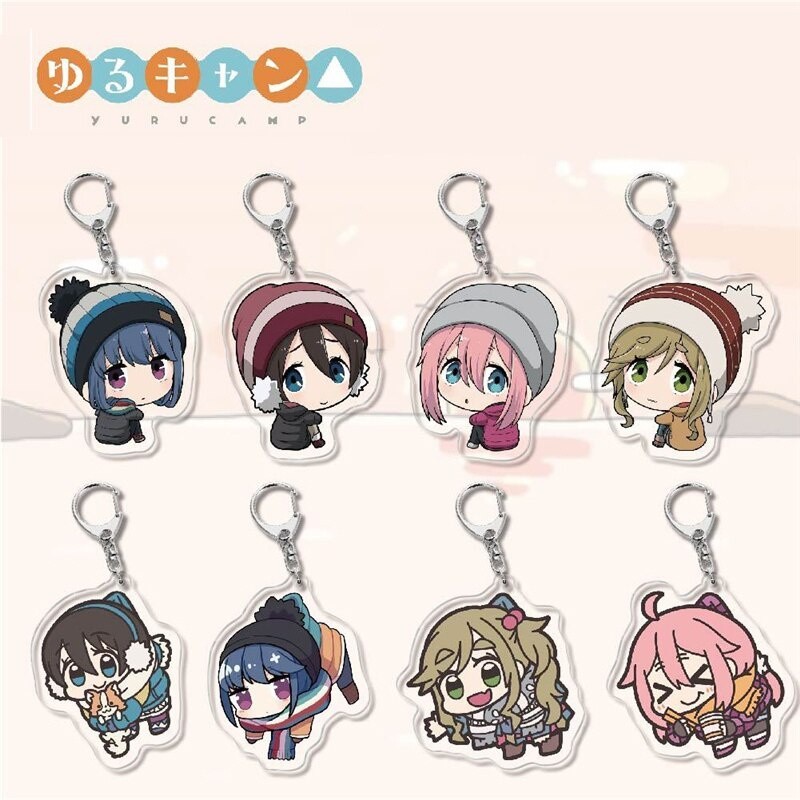 Japanese Anime Yuru Camp Yurucamp Cosplay Kagamihara Nadeshiko Shima ...