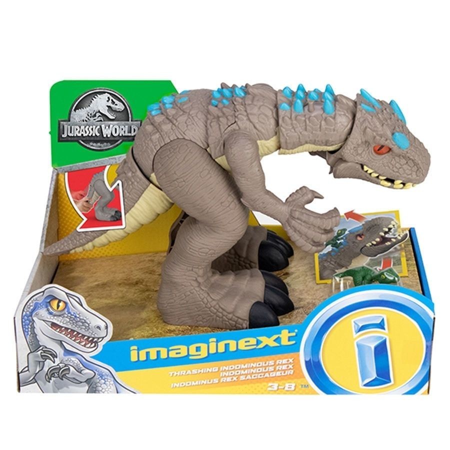 Fisher Jurassic World Swing Tail Tyrannosaurus Rex Dinosaur Low Young ...