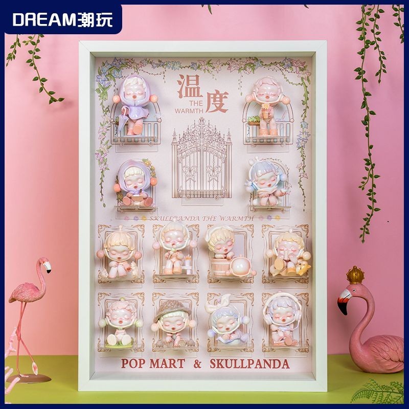 Popmart POPMART SKULLPANDA Temperature Series Figure Wall-Mounted Photo ...