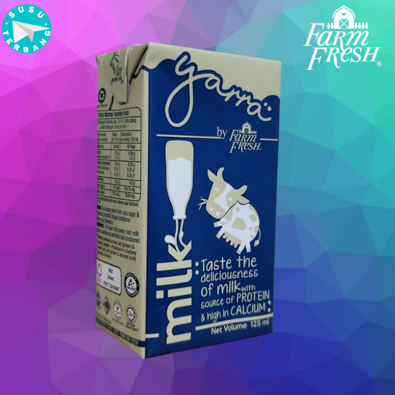 Farm Fresh UHT Milk 125ml Mix 12 Flavors in 32 Packs - Grow/Chocolate ...