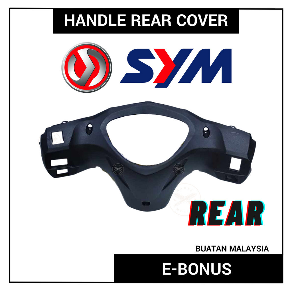 SYM E BONUS 110 HANDLE REAR COVER - E-BONUS SR EBONUS NEW N1 HANDLE ...