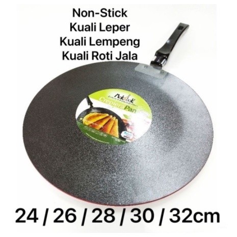 MakCook Crepiera Pan Kuali Leper Non Stick / KUALI LEMPENG / KUALI ROTI ...