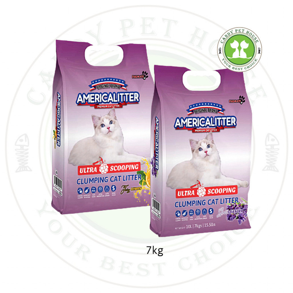 America Litter Ultra Scooping 10L/7kg (Purple) | Shopee Malaysia