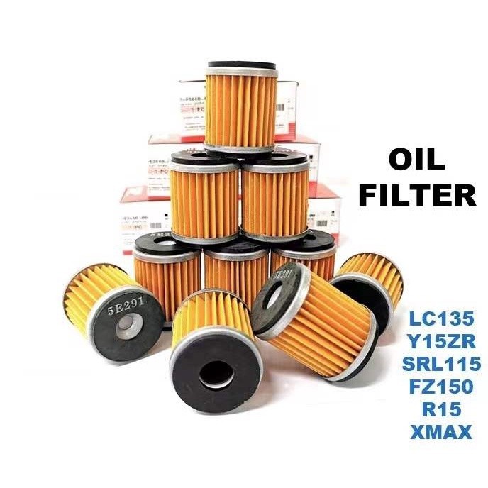 YAMAHA 4T OIL FILTER PENAPIS MINYAK HITAM LC135 V1- V7 Y15 ZR Y15ZR ...